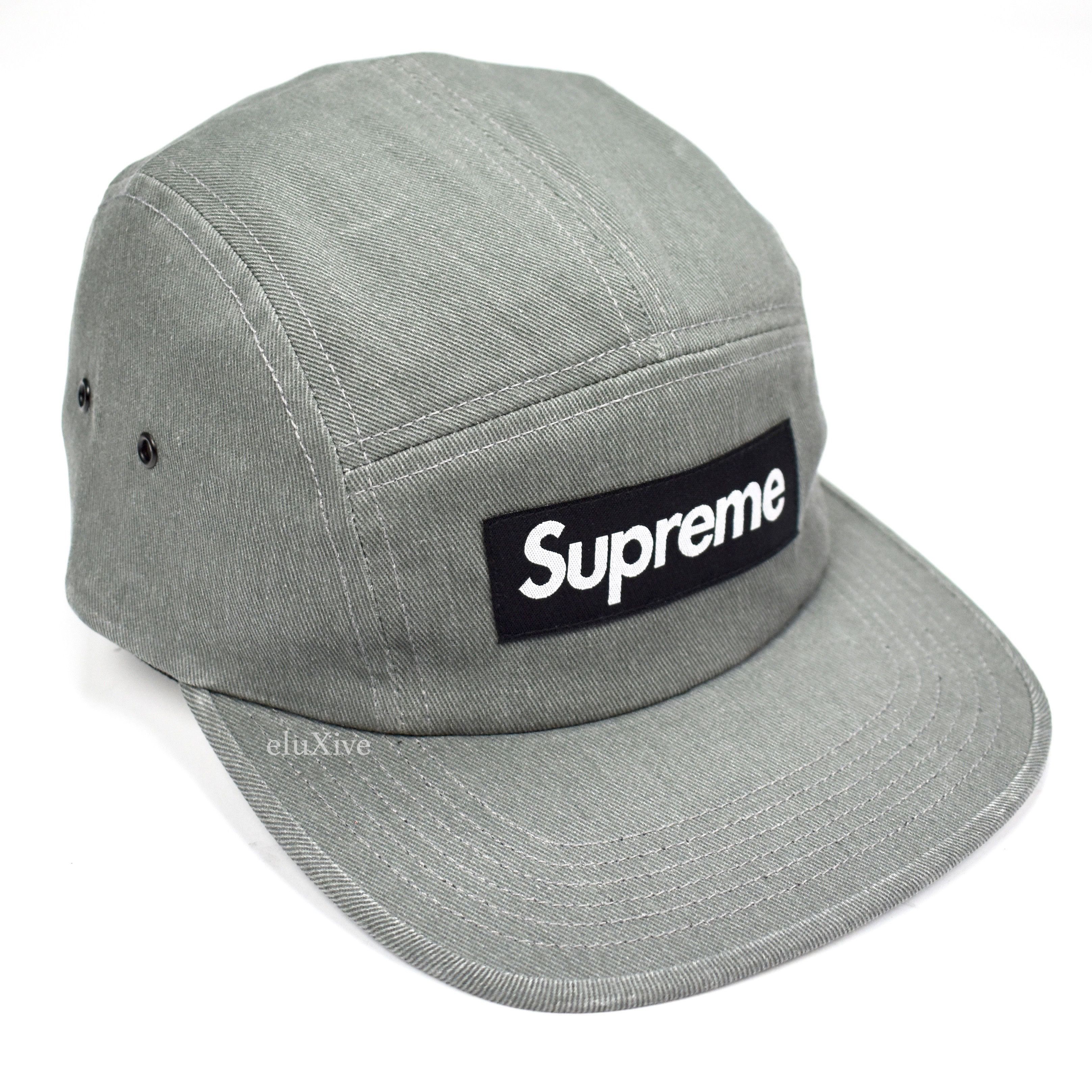 Supreme Supreme Gray Heat Reactive Box Logo Hat Camp Cap DS | Grailed