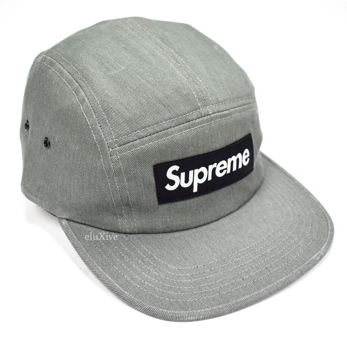 Supreme Supreme Gray Heat Reactive Box Logo Hat Camp Cap DS | Grailed