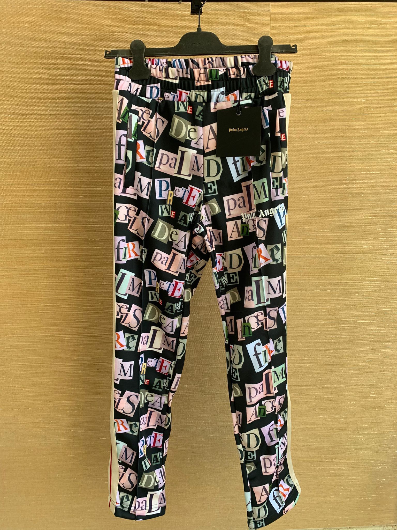 Palm Angels Ransom Print Track Pants IN Rainbow | Grailed