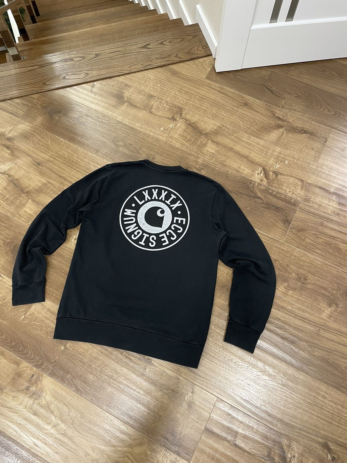 Vintage Vintage Carhartt WIP Ecce Signum Big Logo Sweatshirt Size M ...