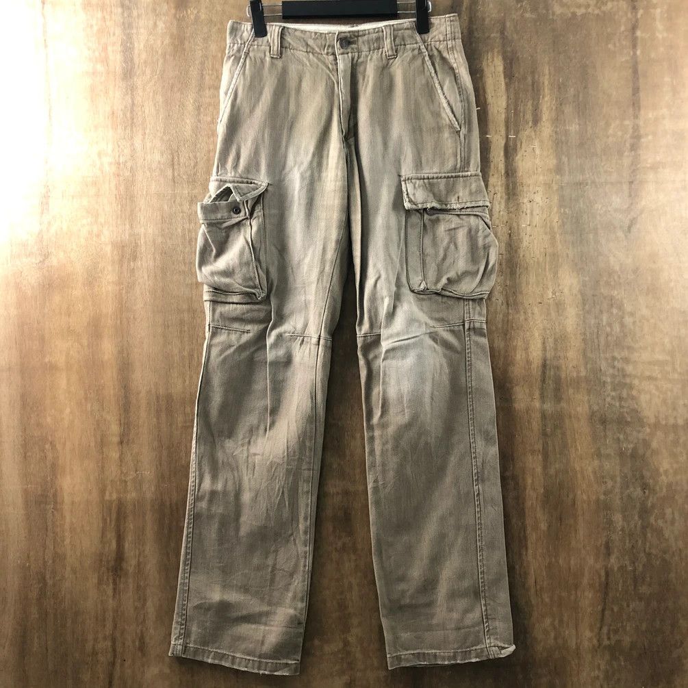 Japanese Brand Vintage Herringbone Think Pink Cargo Pants #0022 | Grailed