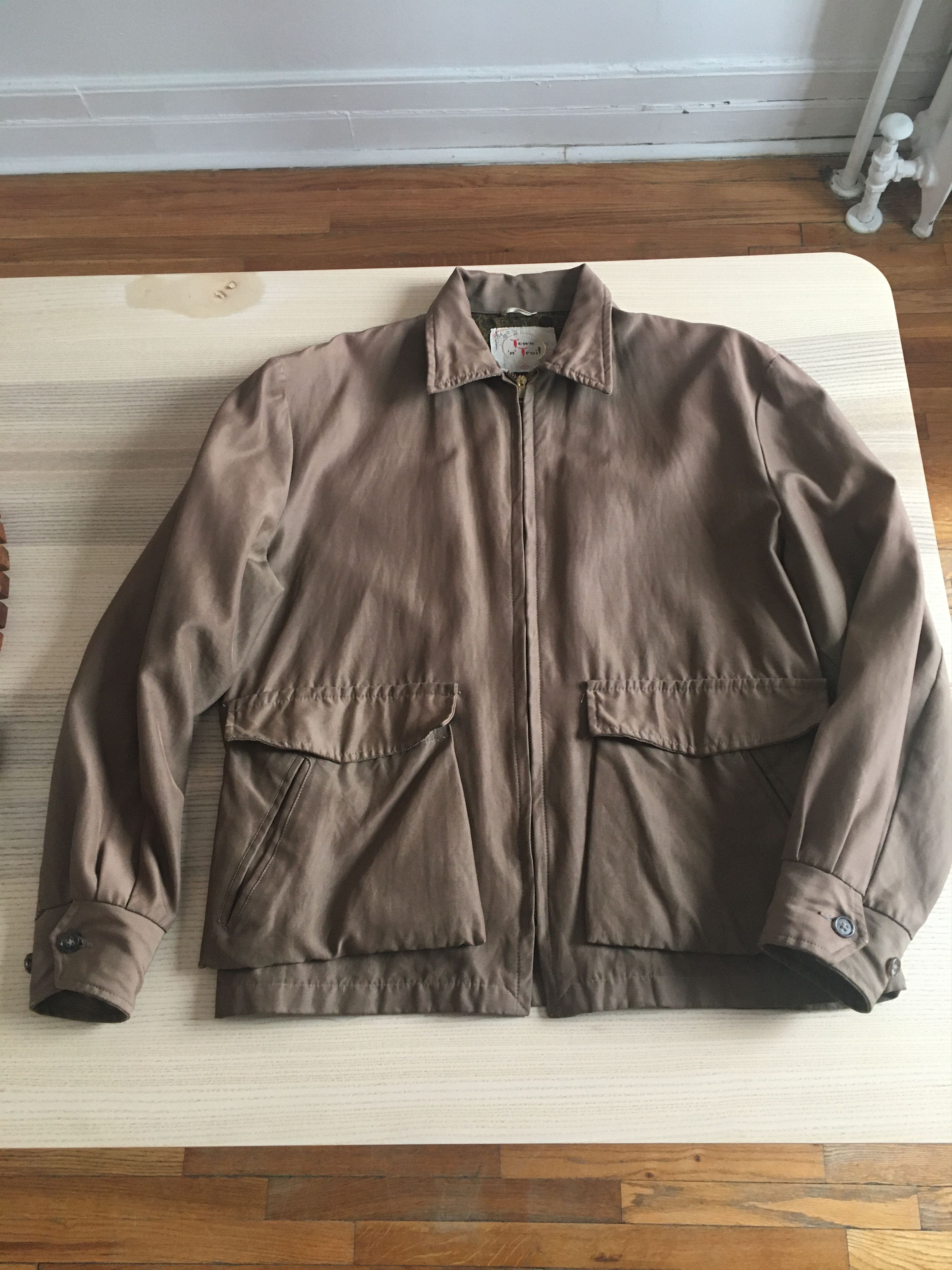 Vintage 1950s Gabardine Ricky Jacket | Grailed
