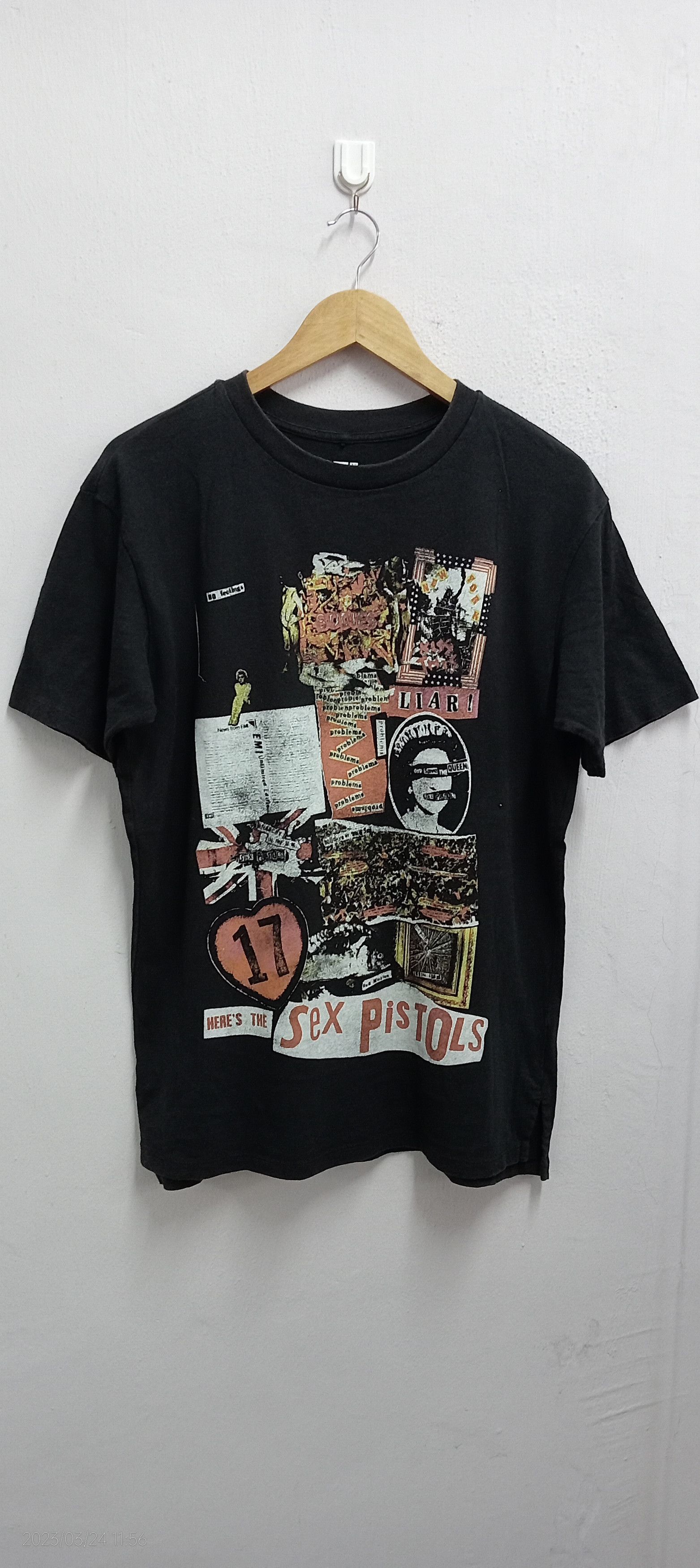 Vintage Vintage Heres The Sex Pistols Tee Very Rare Grailed