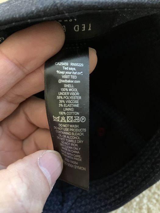 Ted Baker Wool Baseball Cap | Grailed