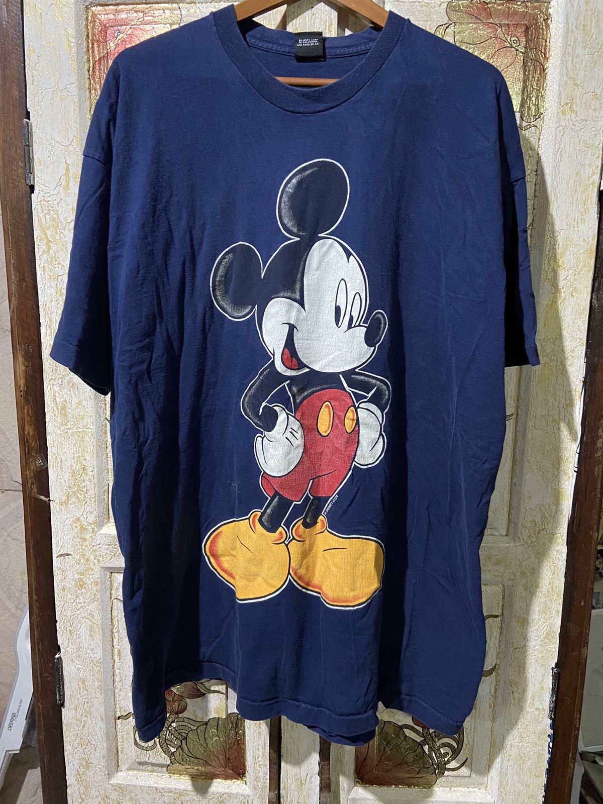 Disney × Mickey Mouse × Vintage Vintage 90s Mickey Mouse big screen t ...