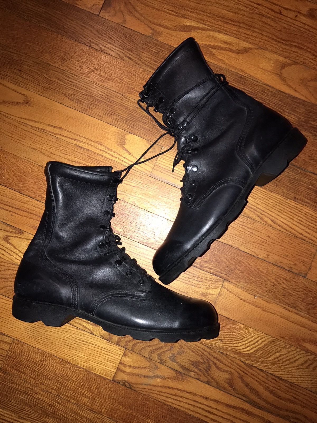 Military × Vintage Vintage 90’s Military Combat Paratrooper Style Boots ...