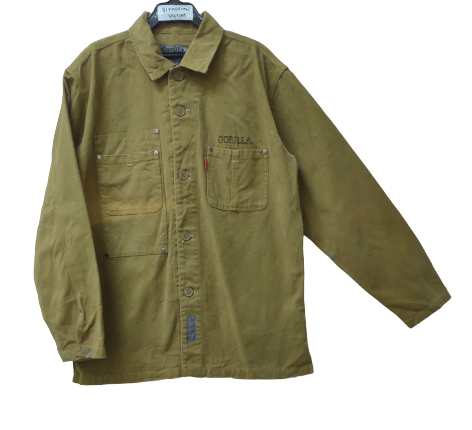 Gorilla Usa 🔥RARE🔥Gorilla Vintage Y2K Sunfaded Worker Duck Jacket | Grailed