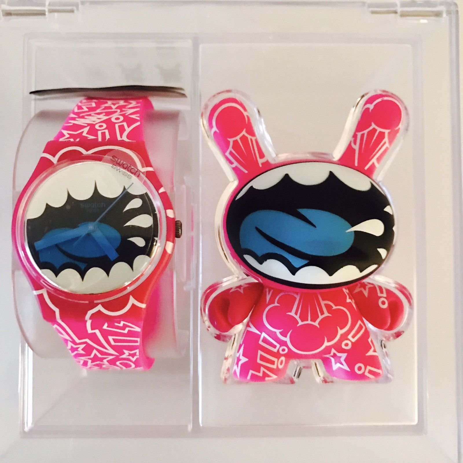 Kid Robot Kidrobot X Swatch X MAD | Grailed