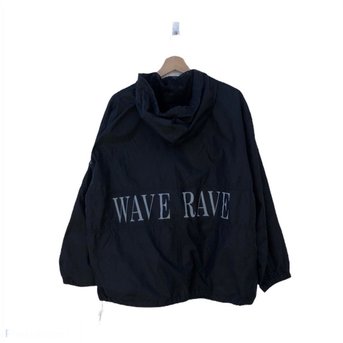 Japanese Brand × Vintage WAVE RAVE ANORAK JACKET BIG LOGO INSPIRED BY ...