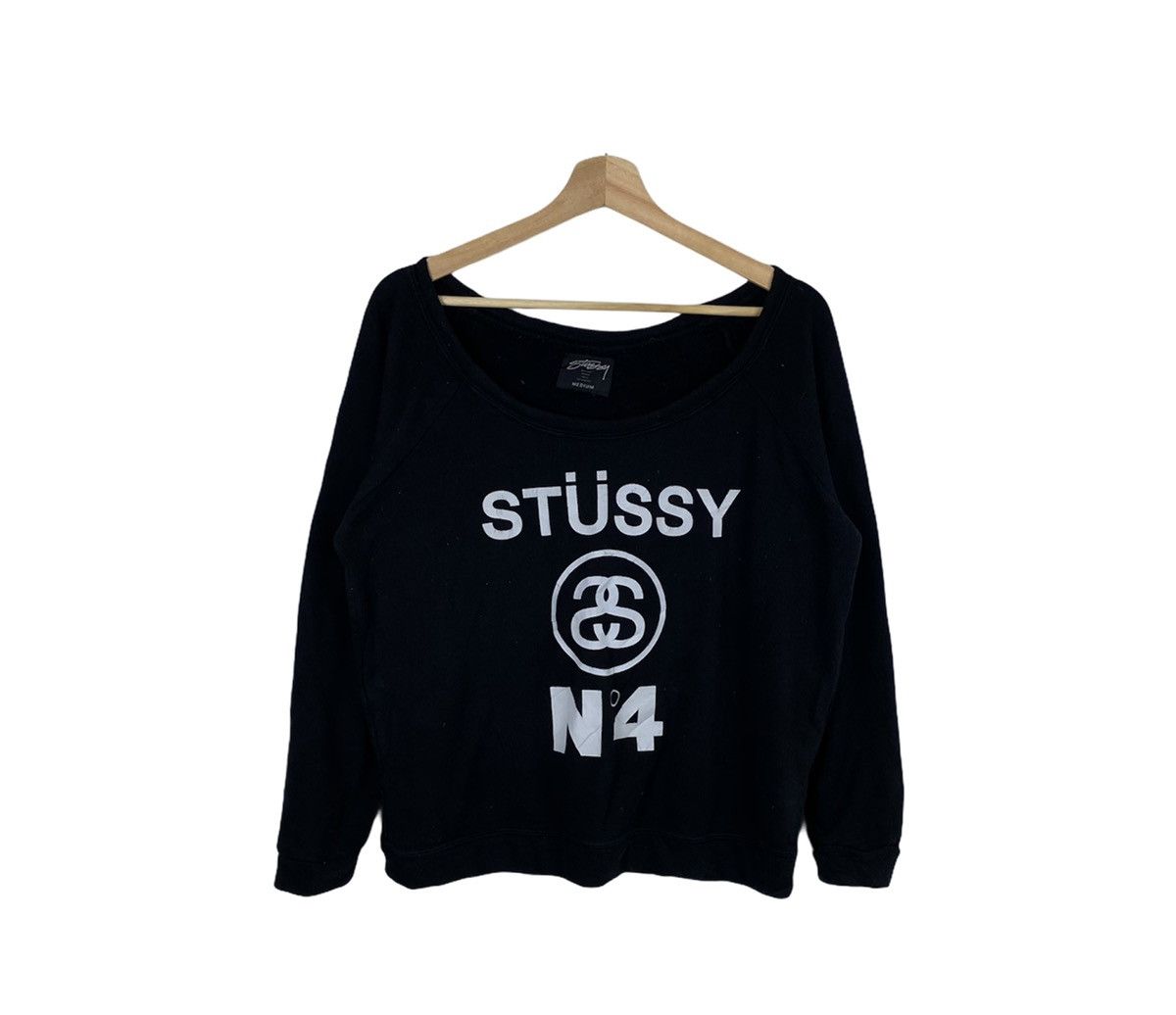 Stussy Stussy N4 Sweatshirt Big Logo | Grailed