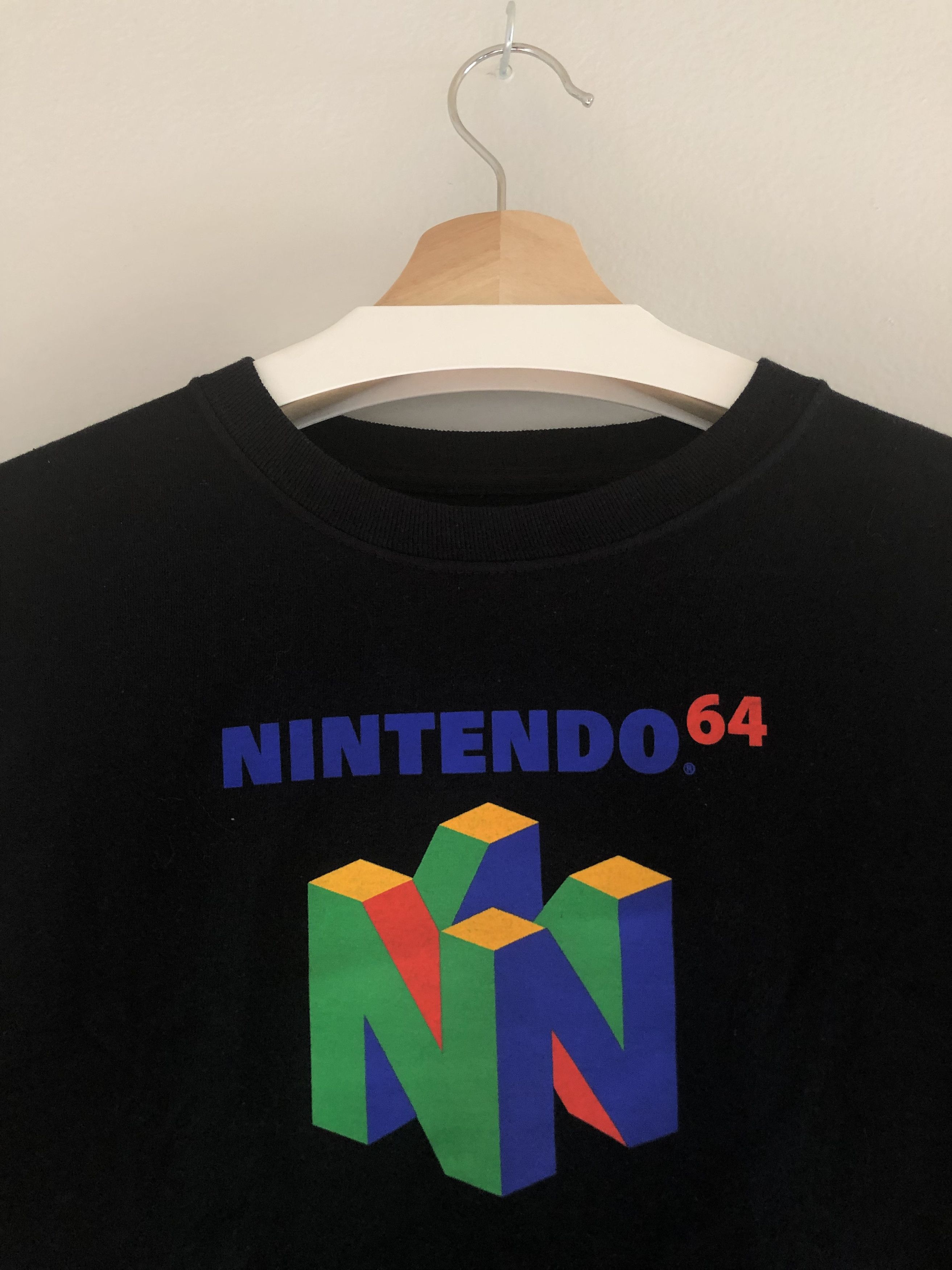 Nintendo × Thrift × Vintage Nintendo 64 N64 Vintage Style Longsleeve ...