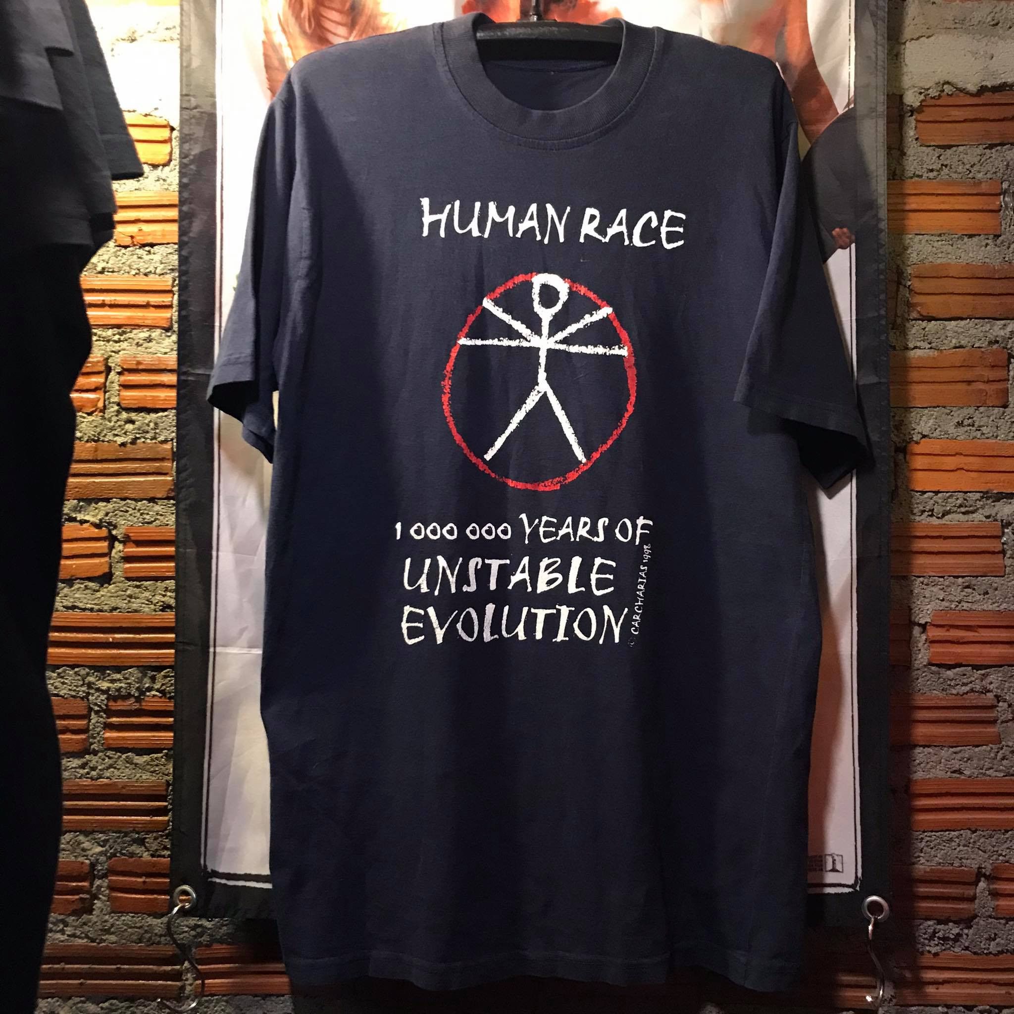 Art × Vintage Human Race ref.Vitruvian Man Da vinci Art Tee 90s | Grailed