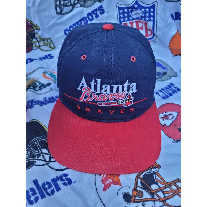 Vintage Vtg Atlanta Braves 90s baseball hat | Grailed