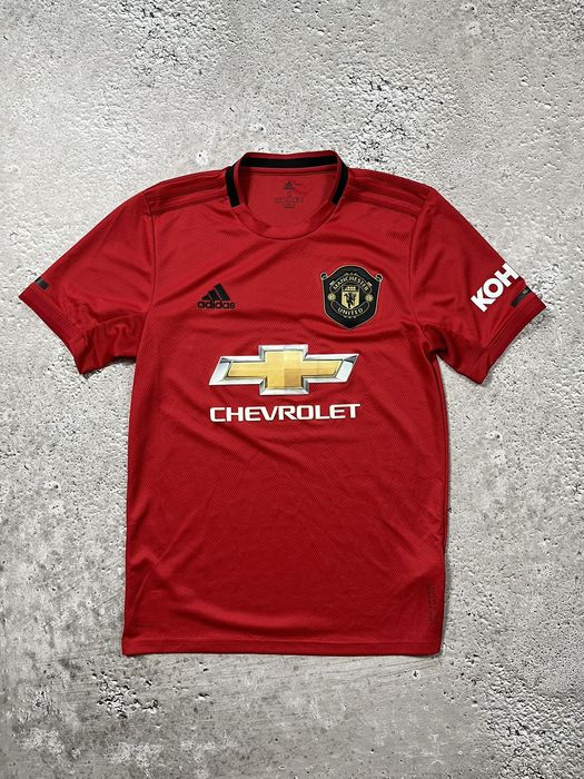 Adidas Adidas Manchester United 2019 2020 CHEVROLET Soccer Jersey | Grailed