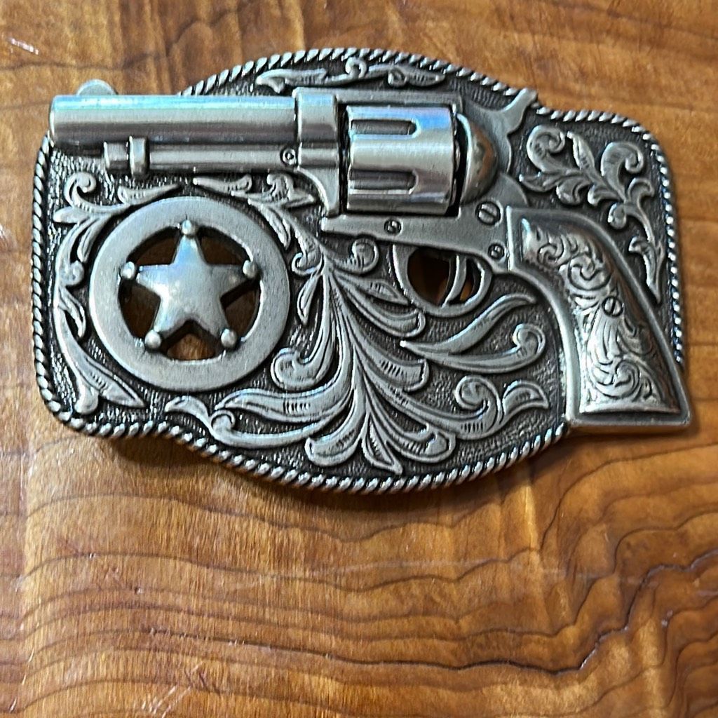 Brand Lil Trigger Western Belt Revolver Buckle | Grailed