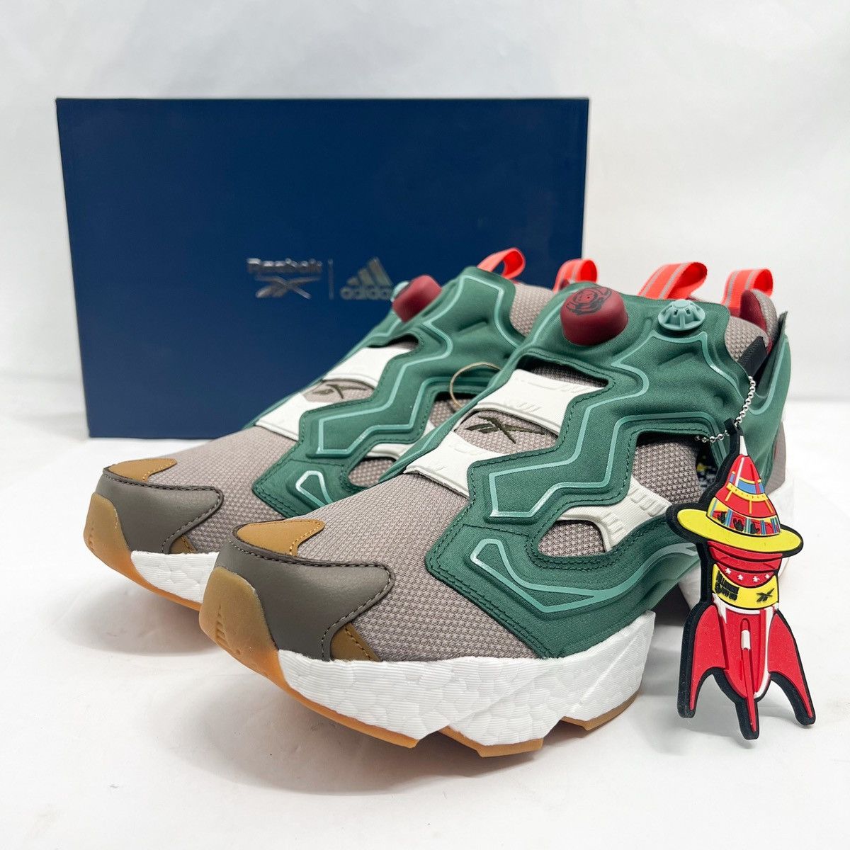 Adidas REEBOK x ADIDAS x BBC Instapump Fury Boost Pine | Grailed