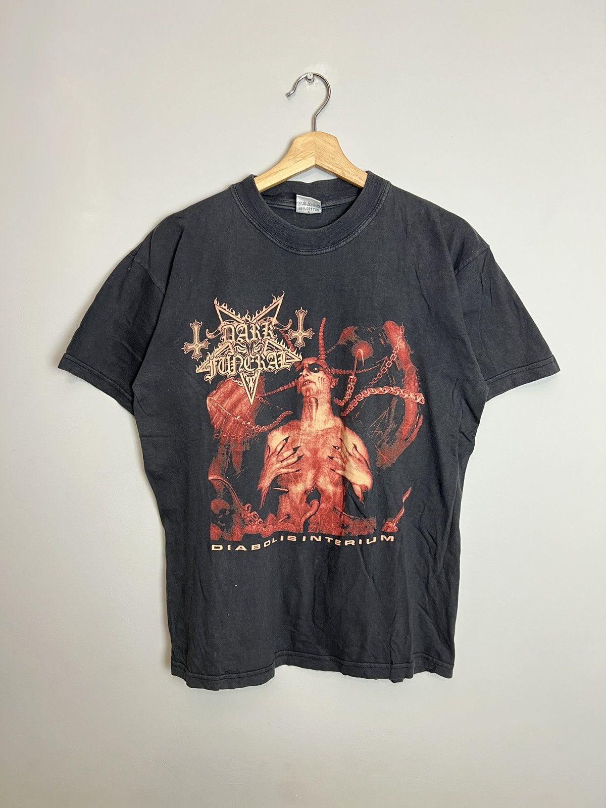 Band Tees × Vintage Rare 2001 Dark Funeral Diabolis Interiu Black Metal ...