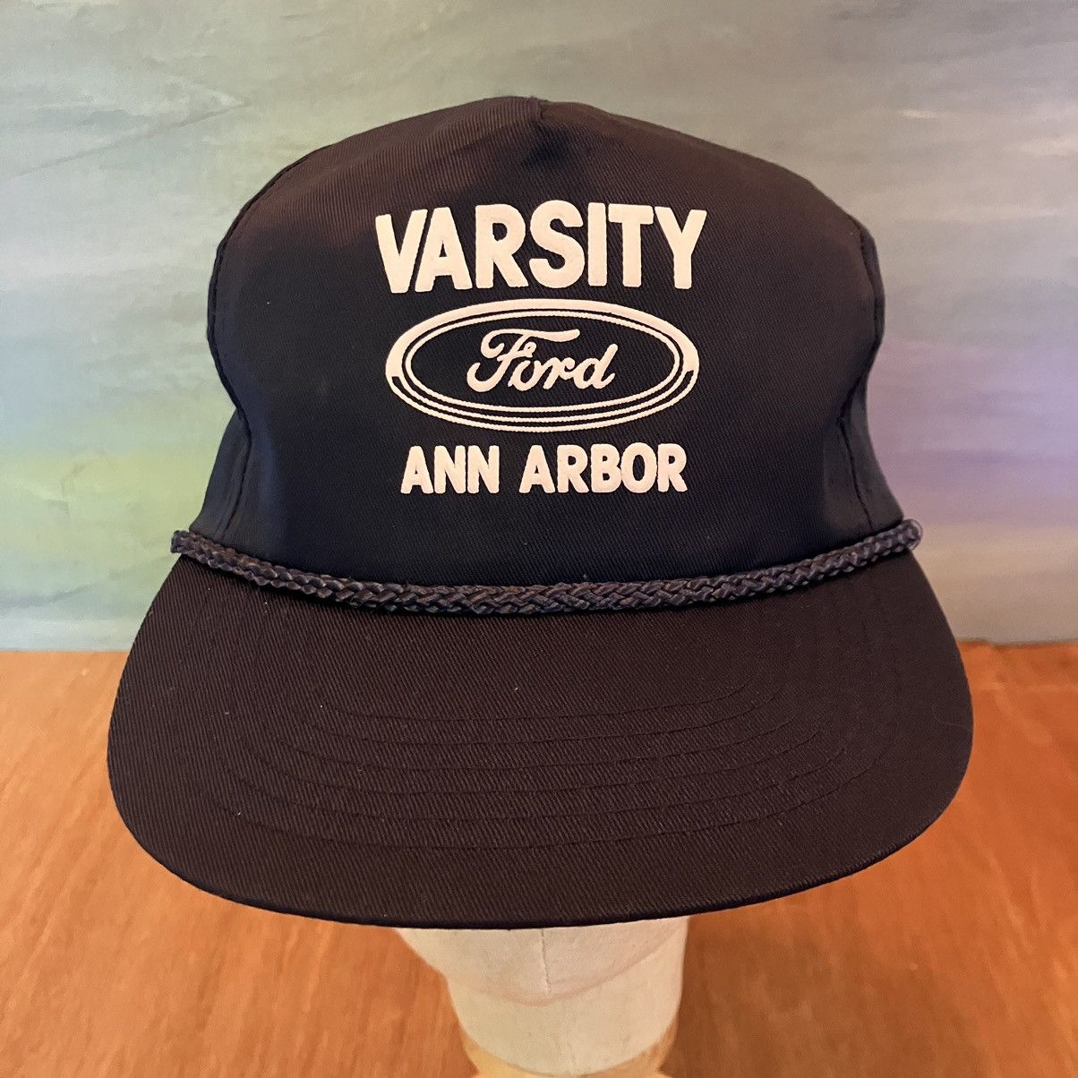 Ford × Trucker Hat × Vintage Vintage Ford Trucker Hat Varsity Ann Arbor ...