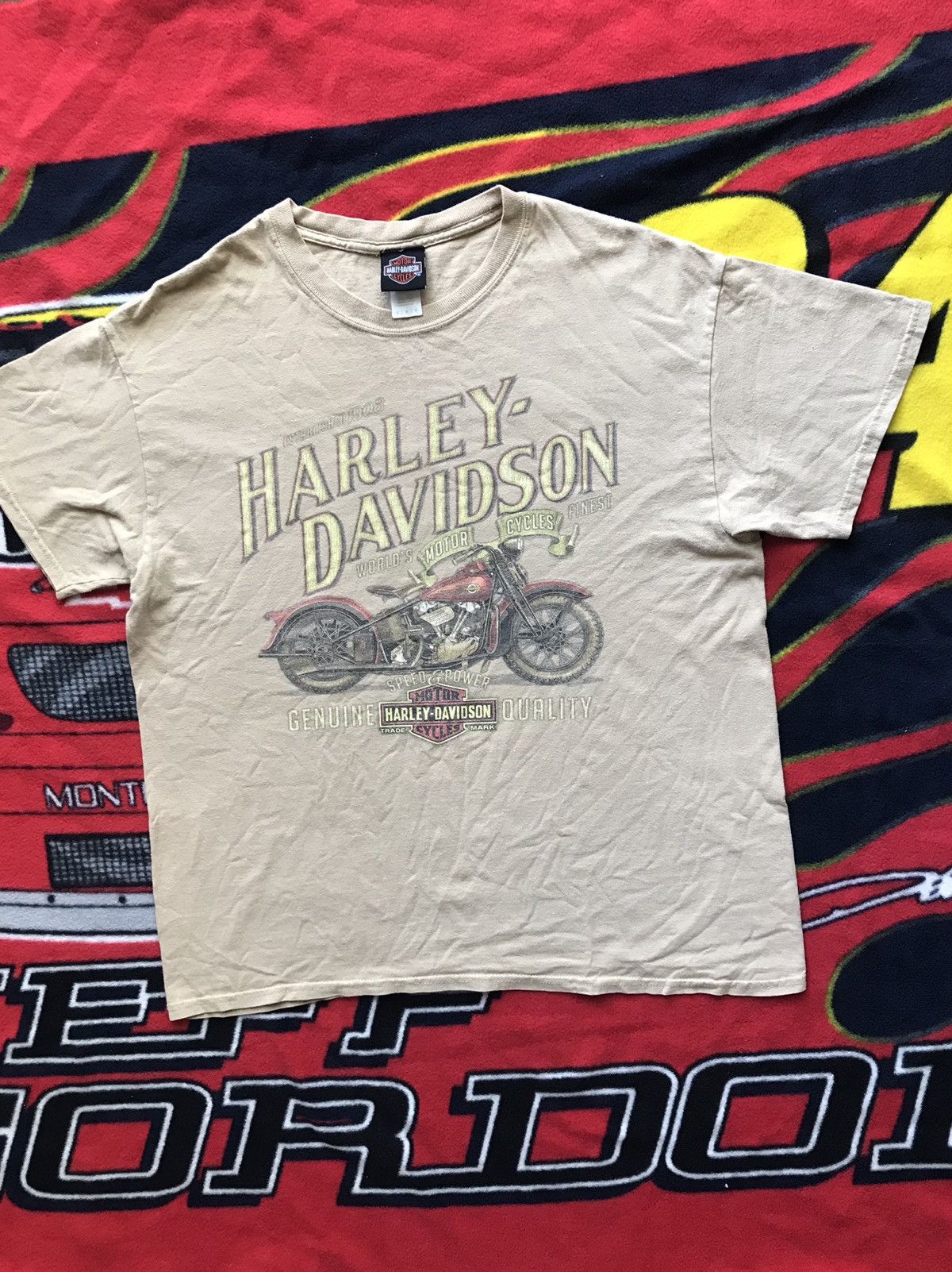 Harley Davidson × Vintage Vintage Harley Davidson Florida Double-Sided T-shirt | Grailed