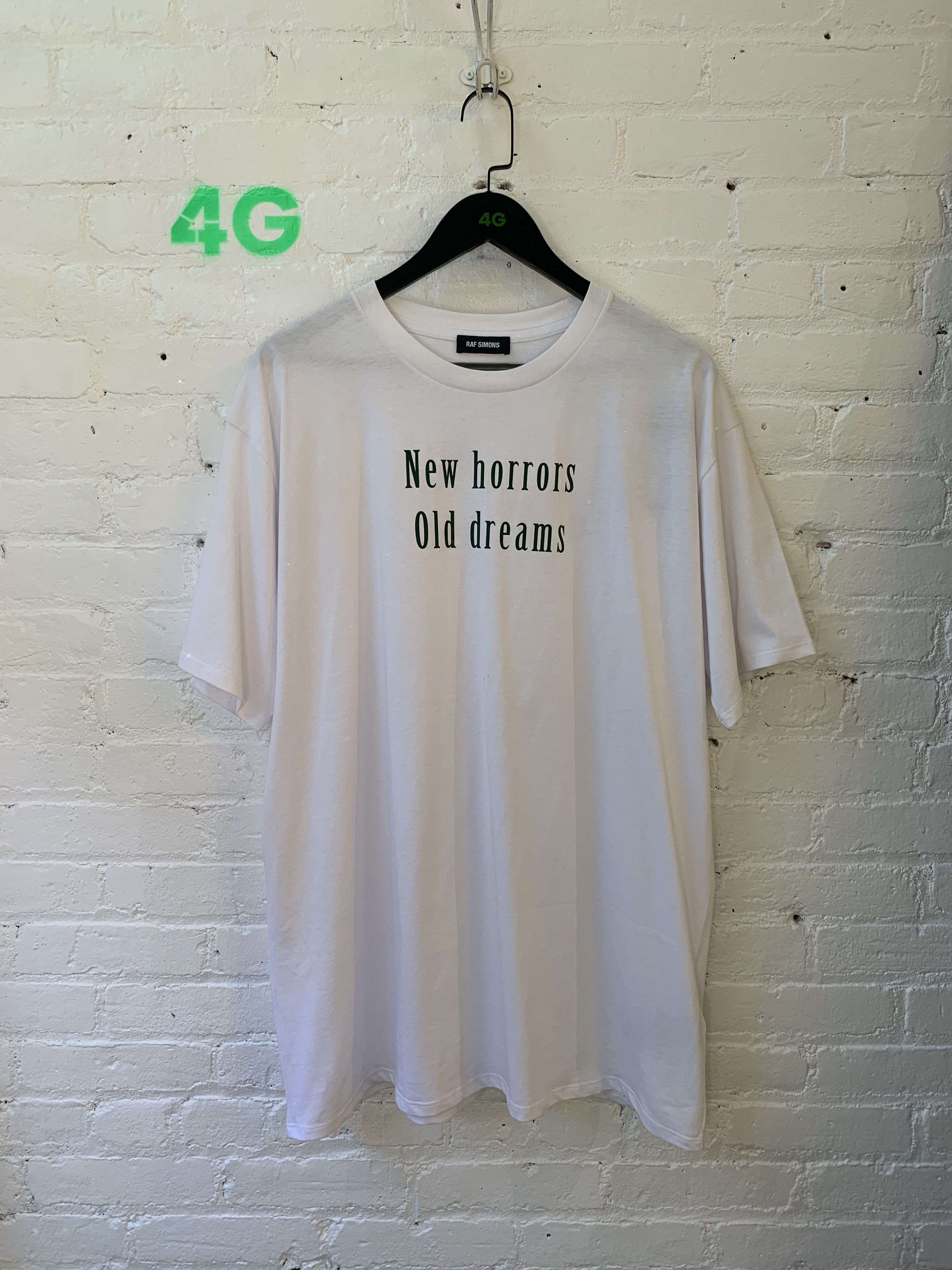 Raf Simons RAF SIMONS HAUNTED OLD DREAMS NEW HORRORS TEE | Grailed