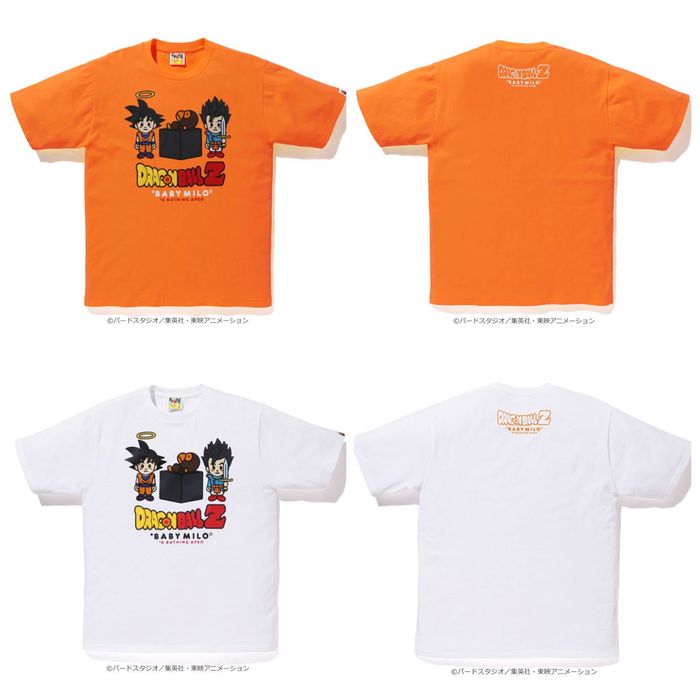 Bape Bape x Dragon Ball Z Son Goku & Son Gohan Tee | Grailed