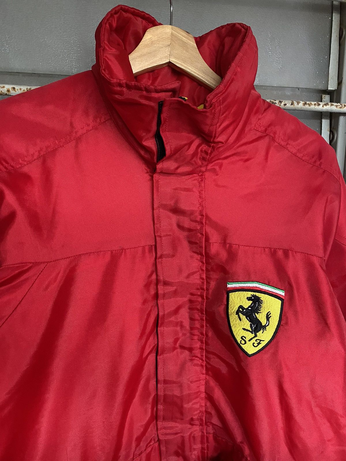 Ferrari × Formula 1 AW Vintage 90's Ferrari Woven Zipper Jacket | Grailed
