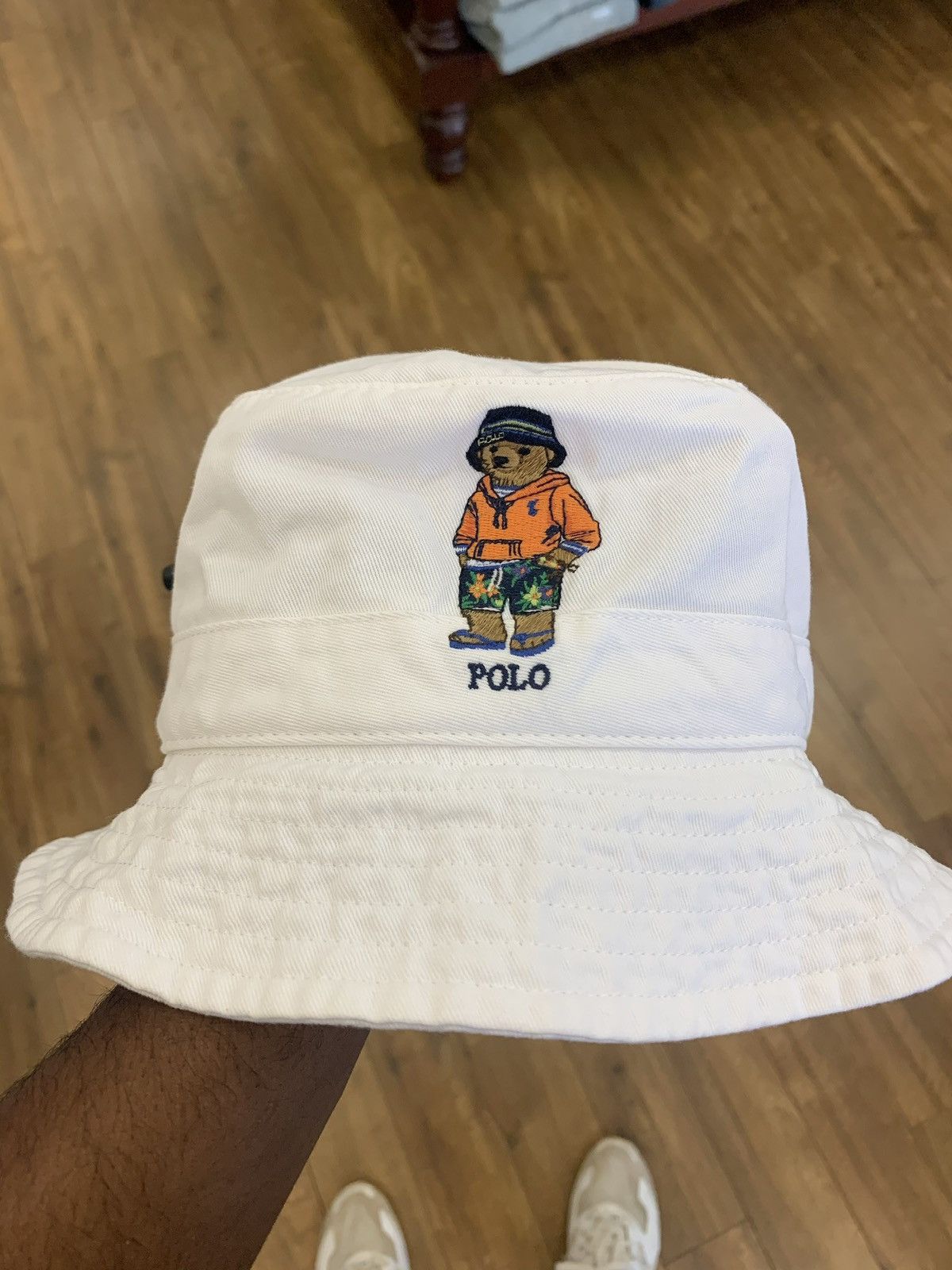 Polo Ralph Lauren Deadstock Polo Bear Embroidered Bucket Bear Bucket ...