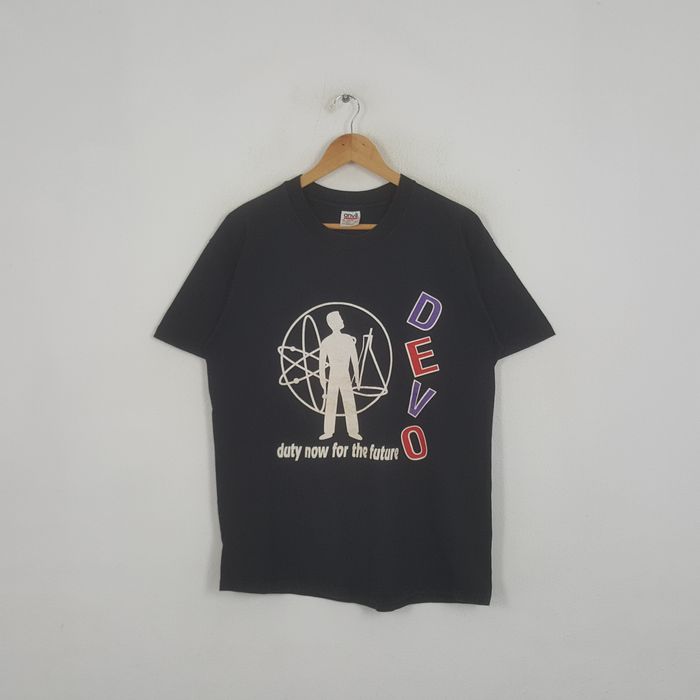 Vintage Vintage 90's Devo American Rock Band Tour Tshirt | Grailed