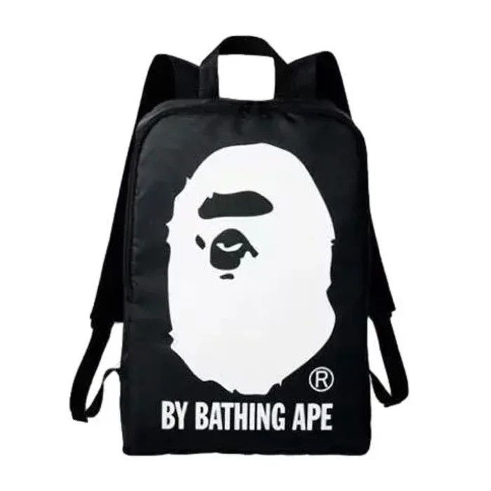 Bape Bape Big Ape Logo Backpack | Grailed