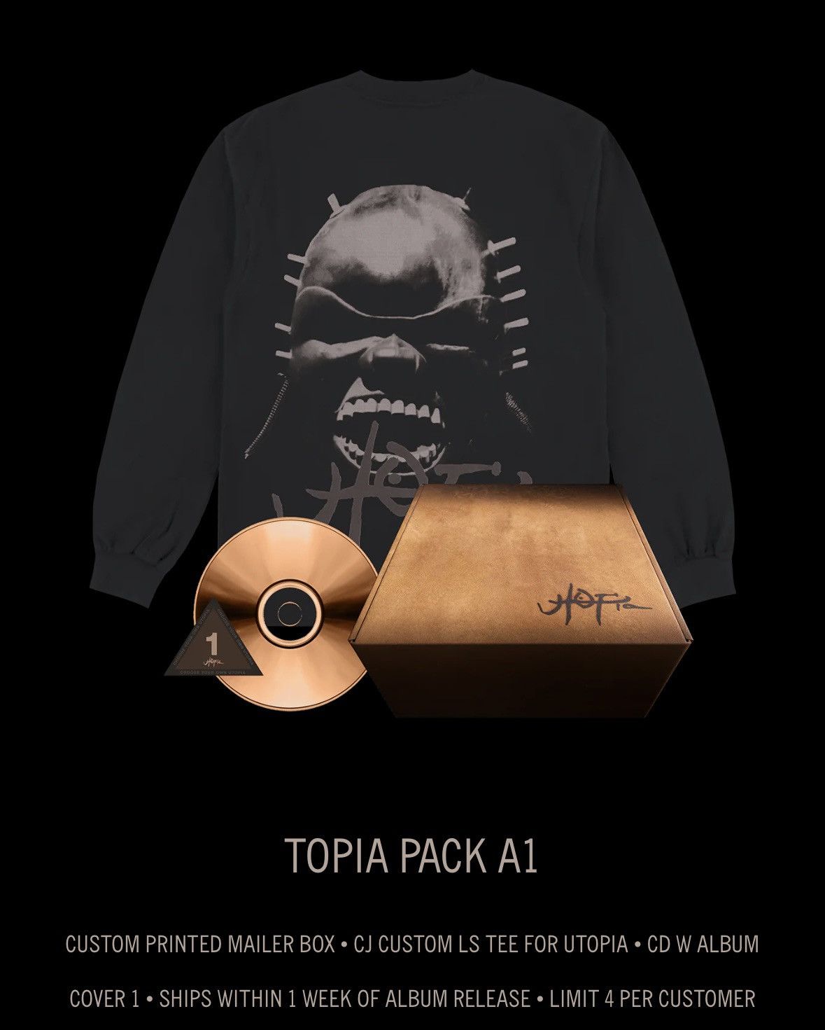 Travis Scott TRAVIS SCOTT TOPIA PACK A1 | Grailed