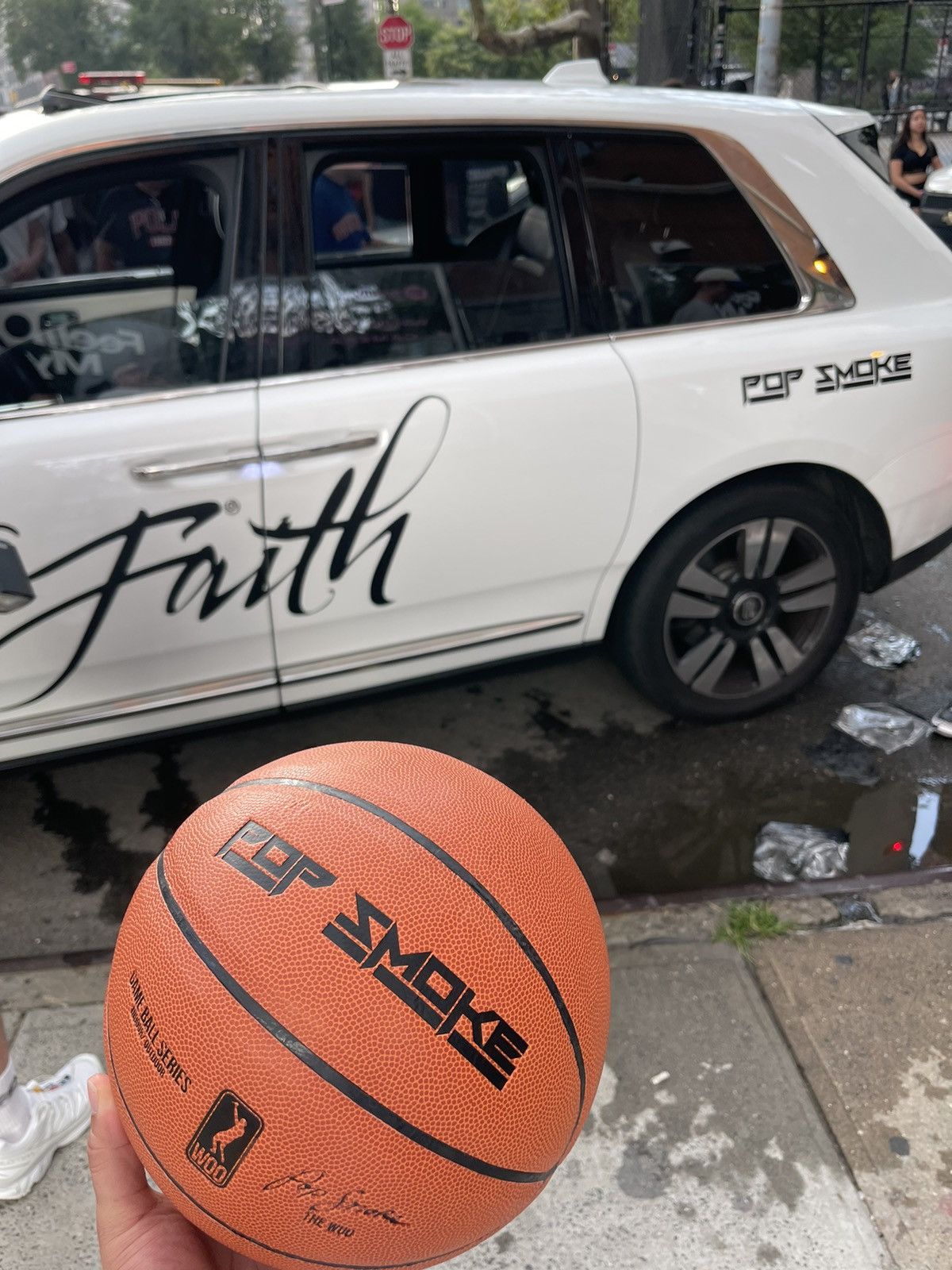 NBA Pop Smoke Bravest Studios Basketball | Grailed