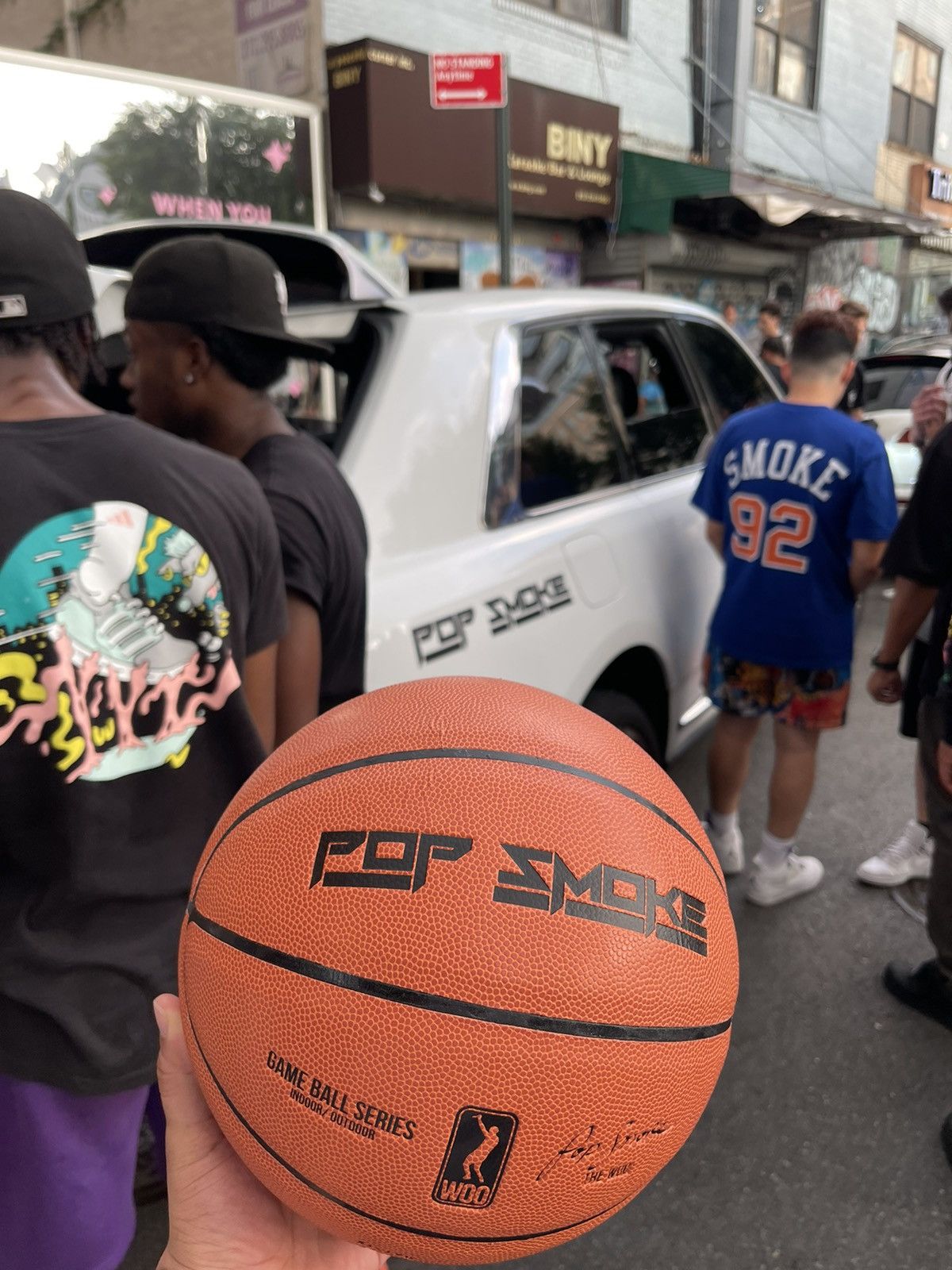 NBA Pop Smoke Bravest Studios Basketball | Grailed