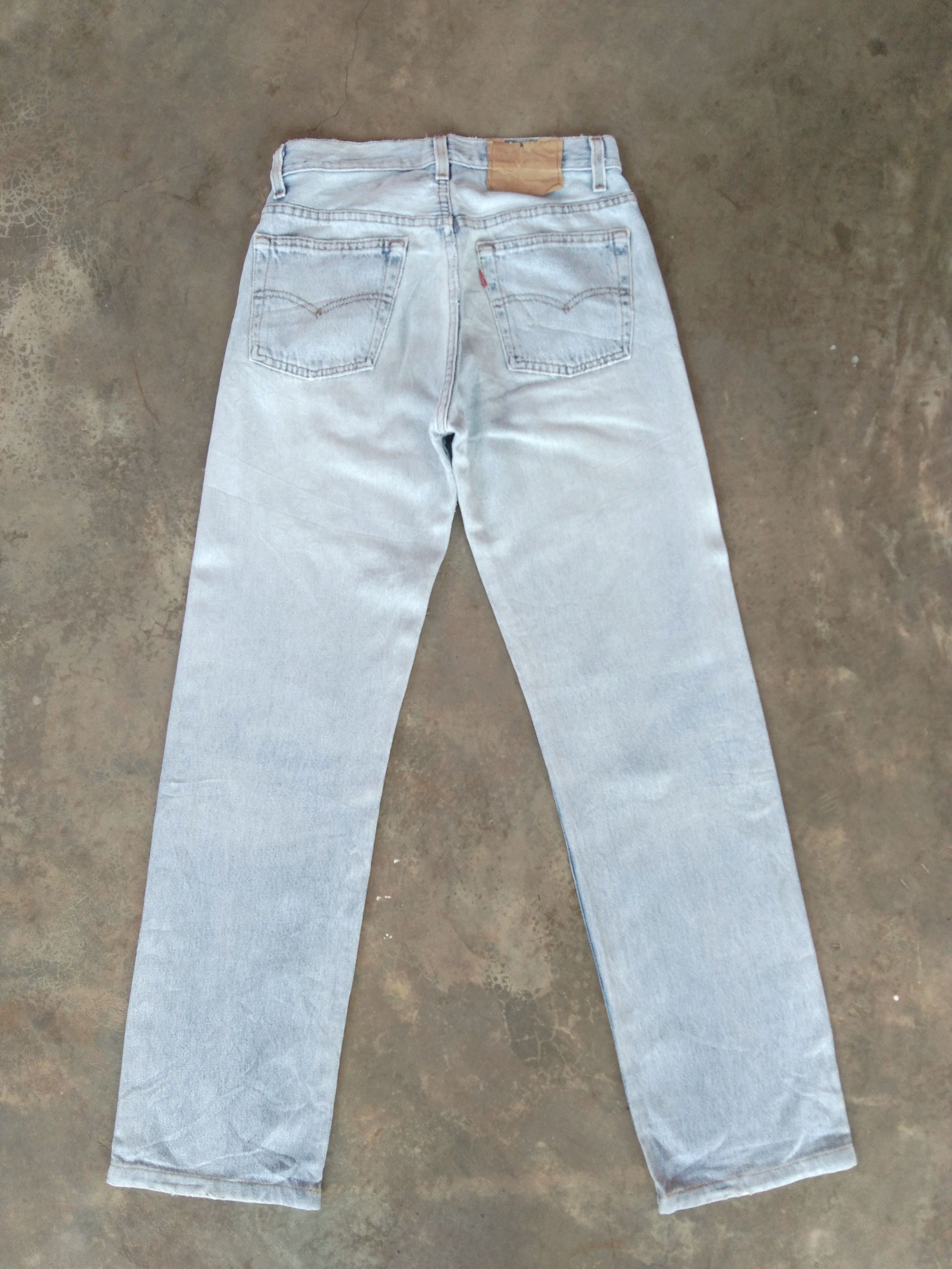 Vintage Vintage Levi's 501 Made In USA Distressed Jeans 28x29.5 | Grailed