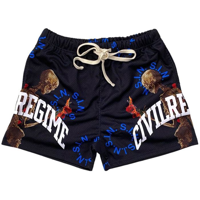 Civil Regime Civil Regime Men's Reap What You Sew 16" Mesh Shorts | Grailed