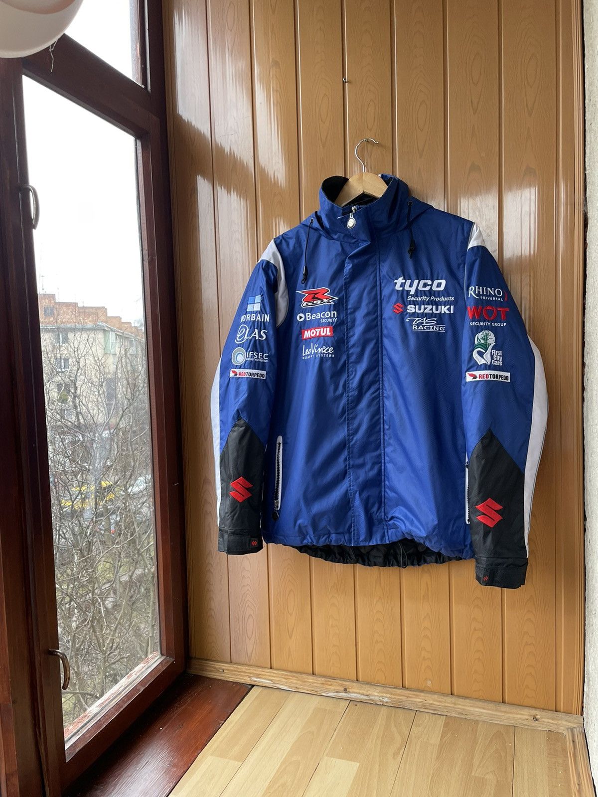 Vintage Vintage Suzuki Racing Jacket Blue Y2K | Grailed