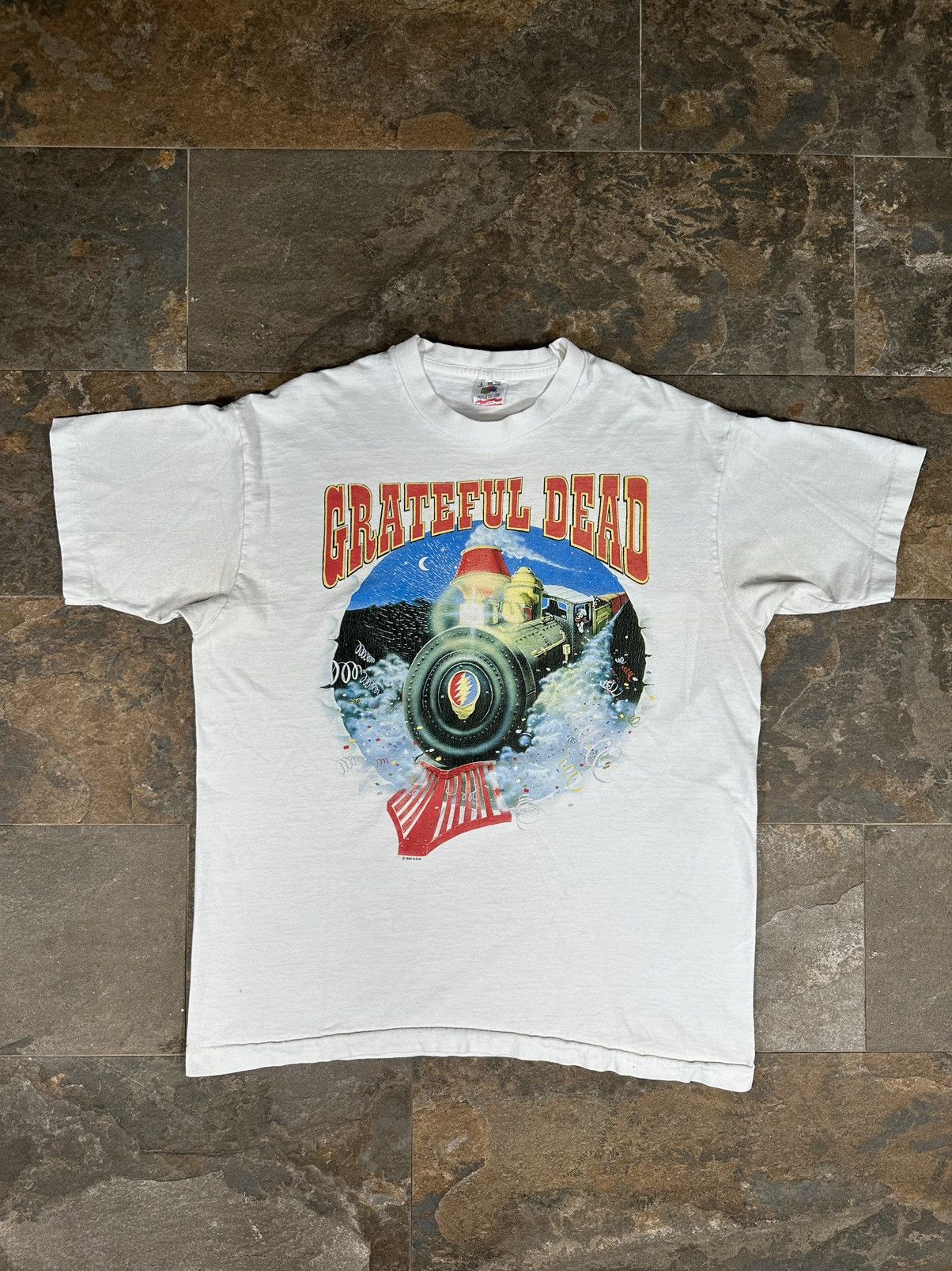 Vintage 1995 Vintage Grateful Dead Train Summer Tour Tee | Grailed