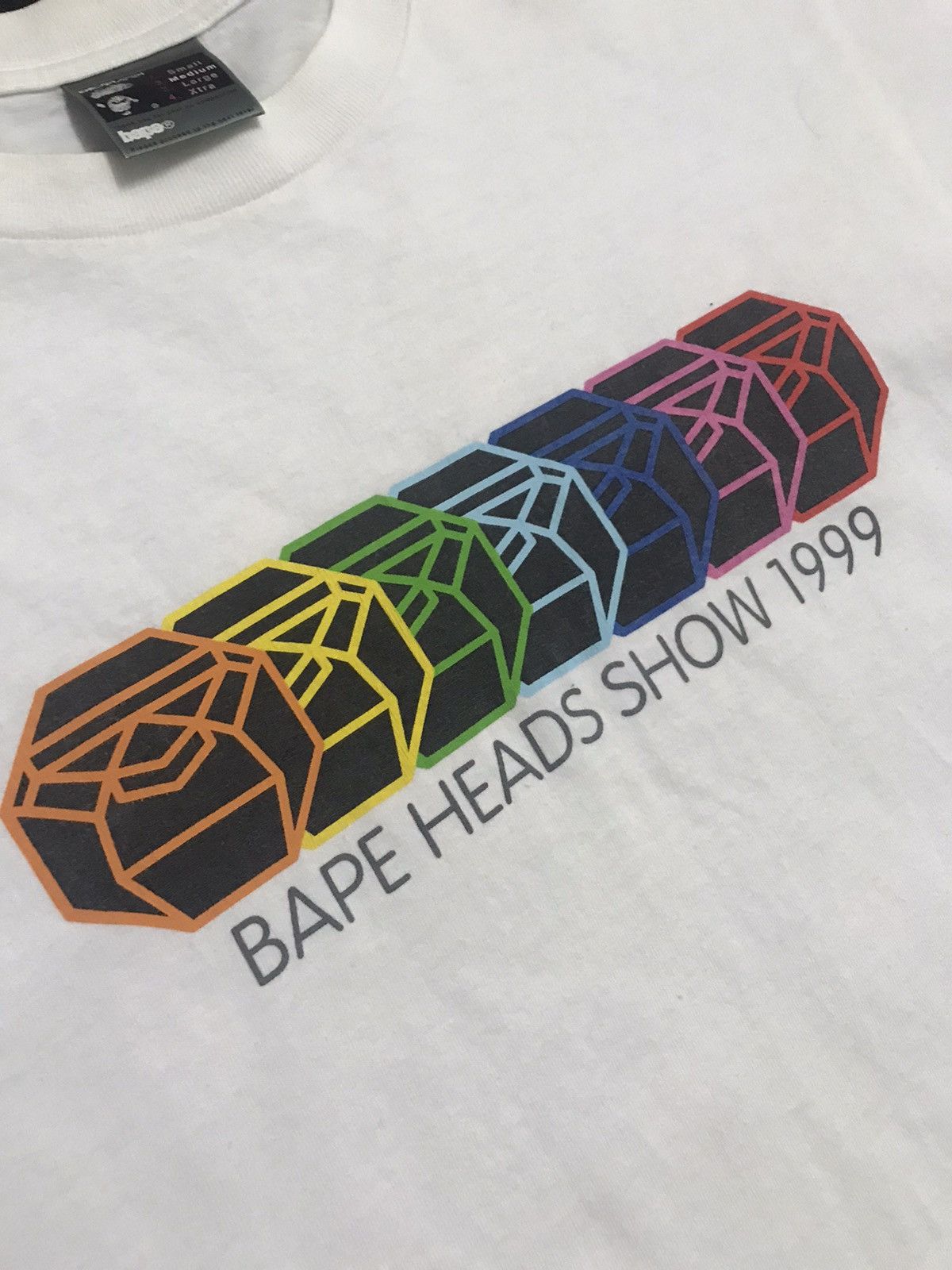 Bape × Vintage 🔥 Vintage 1999 Bape Heads Show tee | Grailed