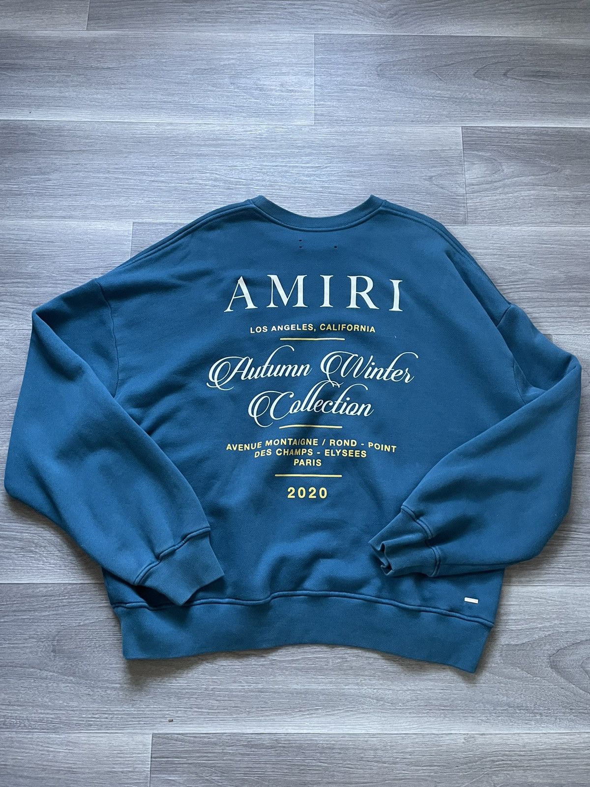 Amiri Runway invitation exclusive crewneck | Grailed
