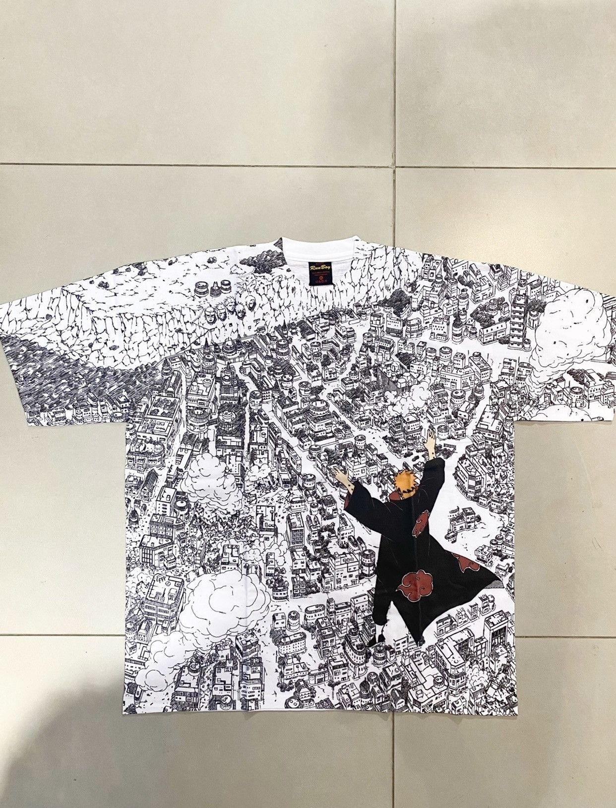 Comics × Streetwear Naruto Bootleg Akatsuki Pain Boruto Sasuke Anime ...