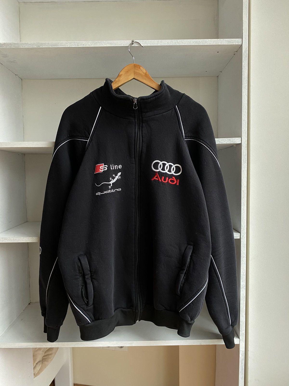 Audi × Racing × Vintage Vintage Audi S Line Quattro Racing Jacket | Grailed