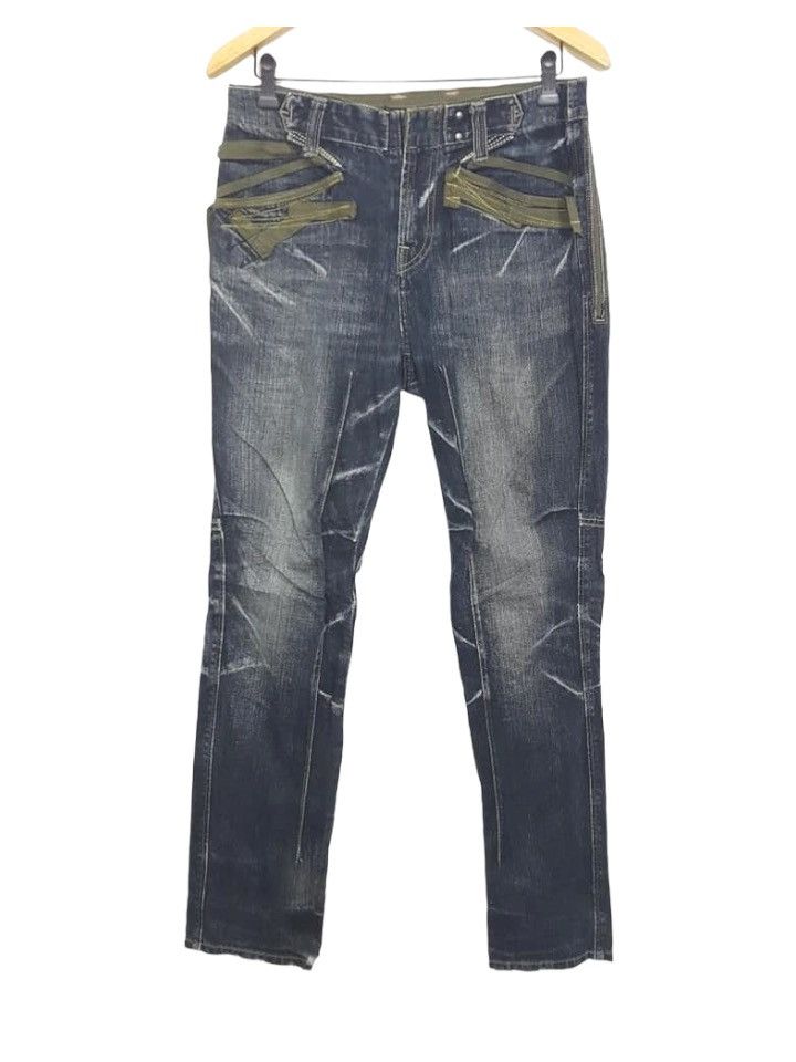 PPFM PPFM Tactical Streetwear Denim Jeans Pant | Grailed