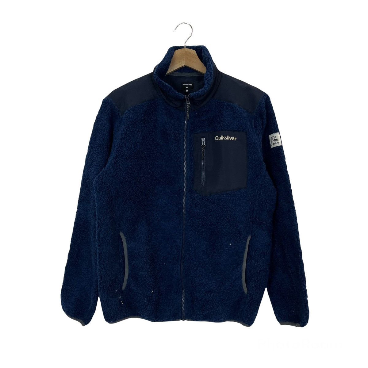 Japanese Brand RARE COLOUR QUICKSILVER FLEECE JACKET | Grailed