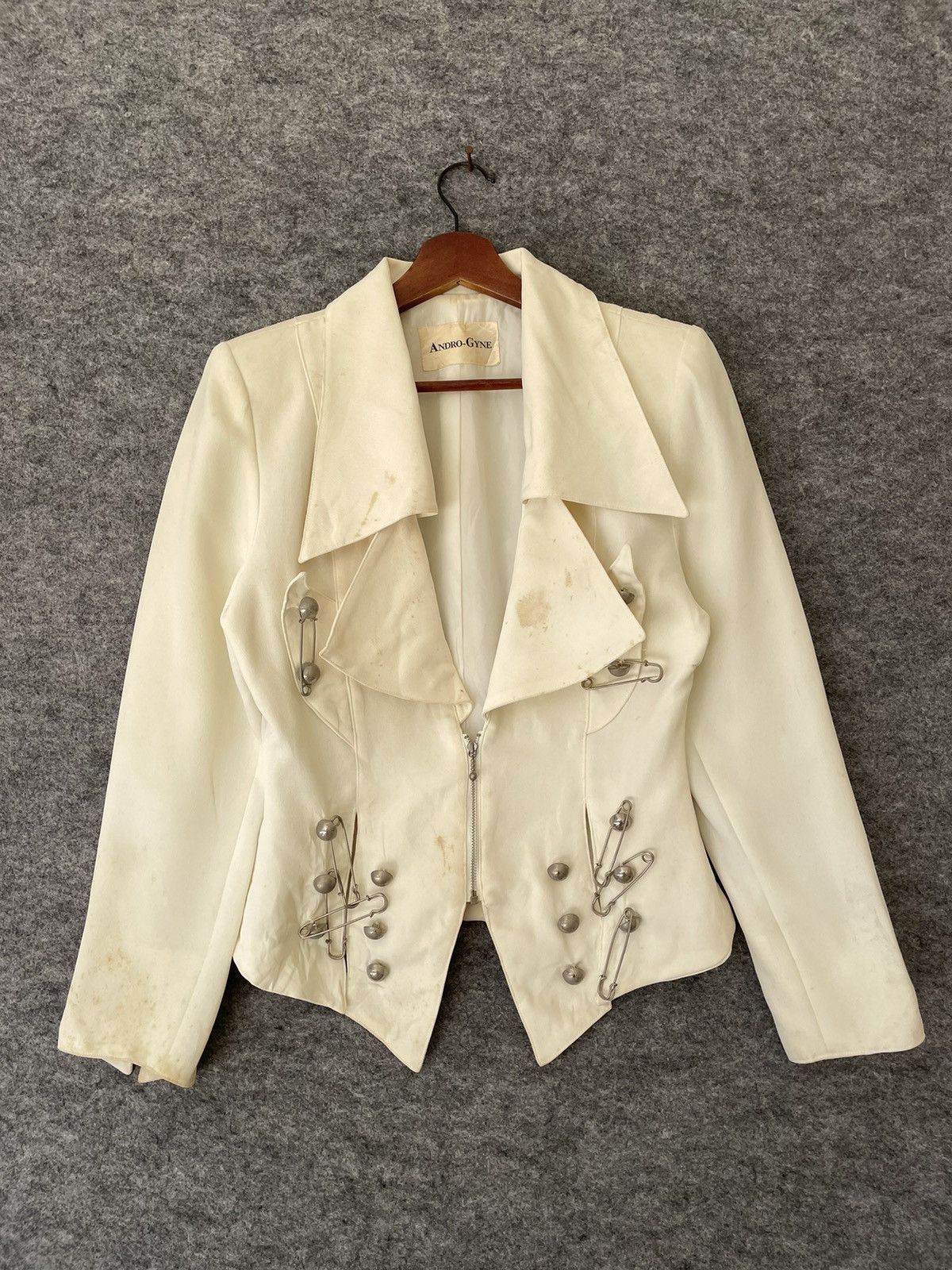 Vintage VINTAGE ANDRO GYNE VAMPIRE BLOOD COAT | Grailed