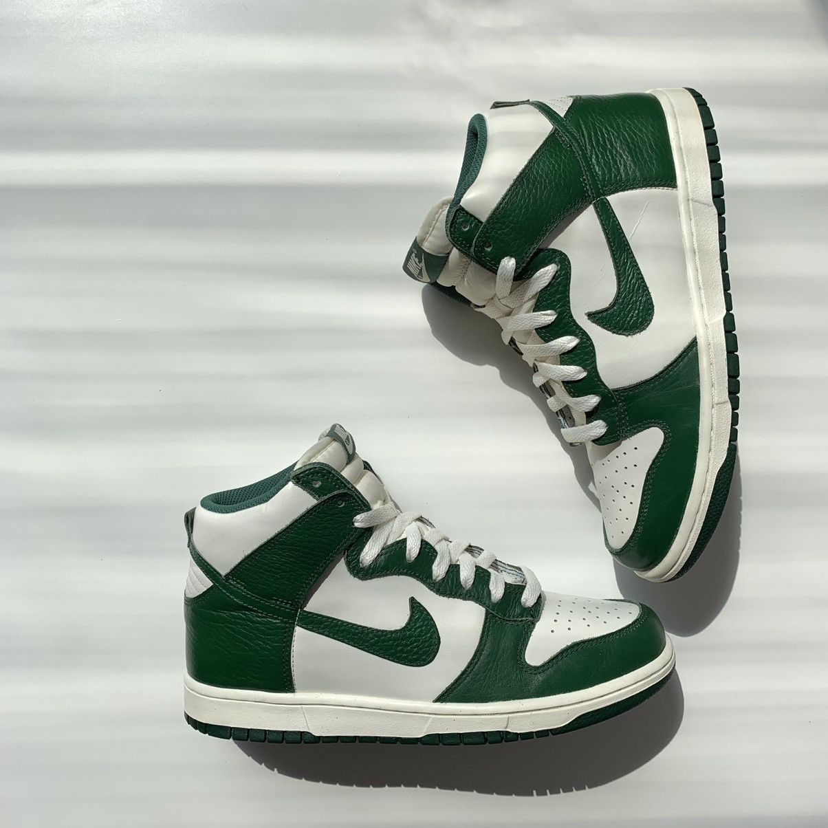 Nike 2011 Nike Dunk High Gorge Green Sail Pack | Grailed