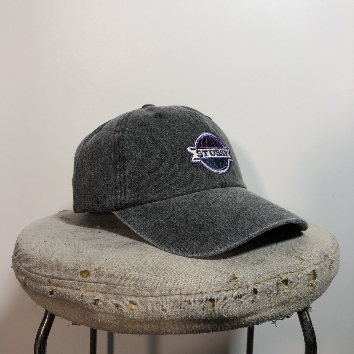 Stussy Round Logo Cap | Grailed