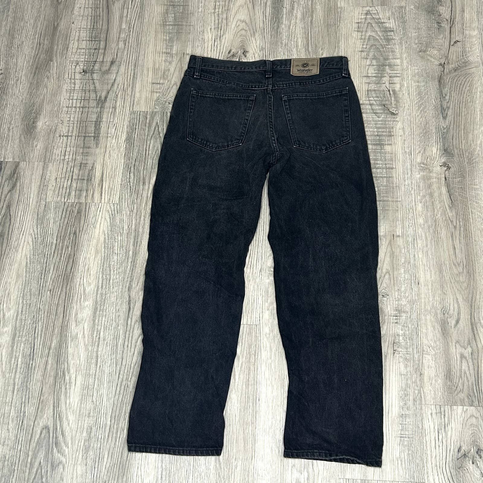 Wrangler Wrangler Black Denim Jeans | Grailed