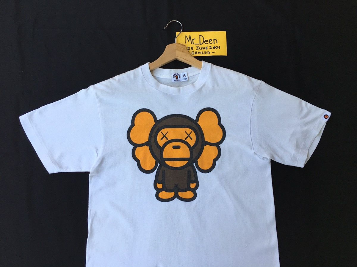 Bape Bape x Kaws Baby Milo Tee | Grailed