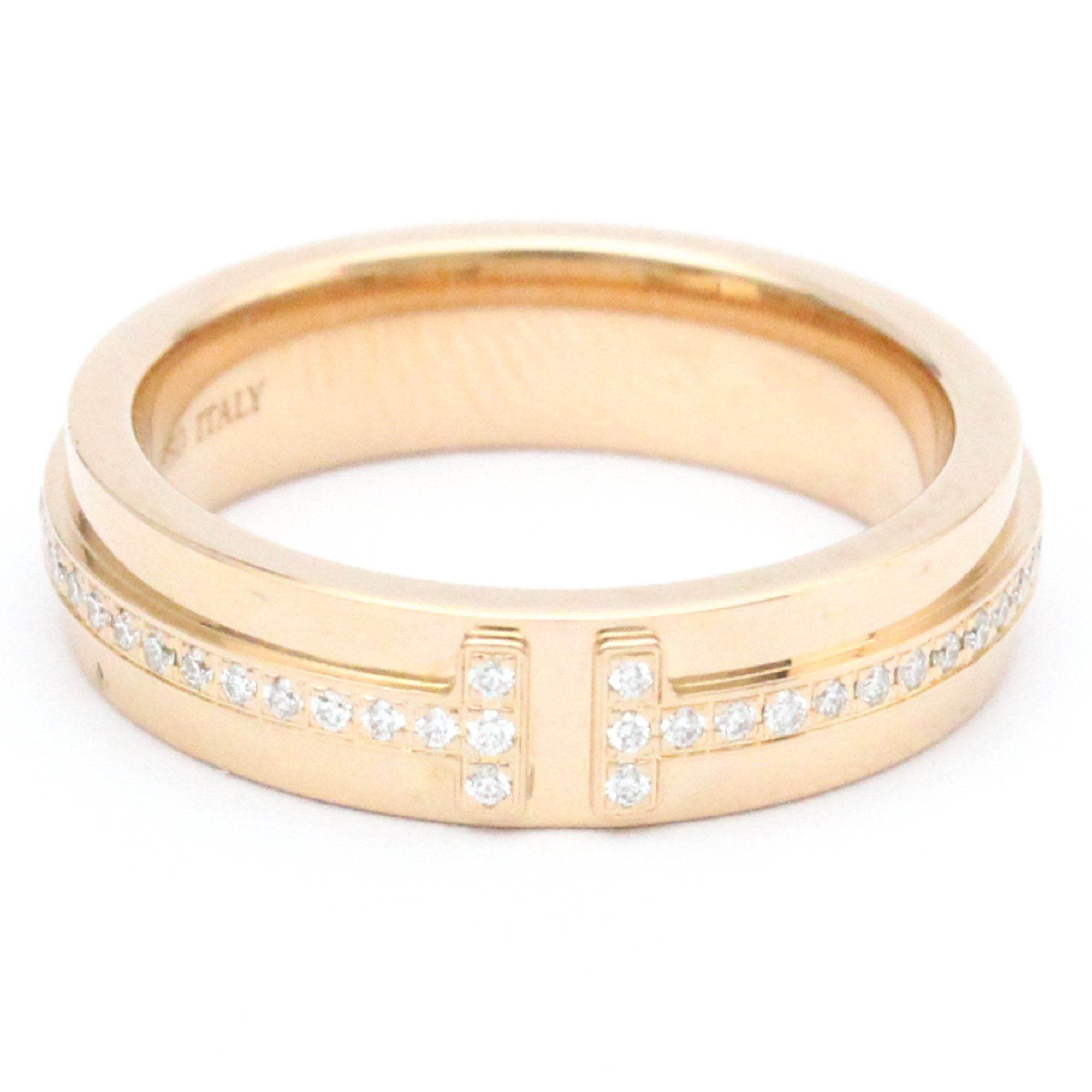 Tiffany & Co. Tiffany T True Narrow Bund Ring Pink Gold (18K) Fashion ...