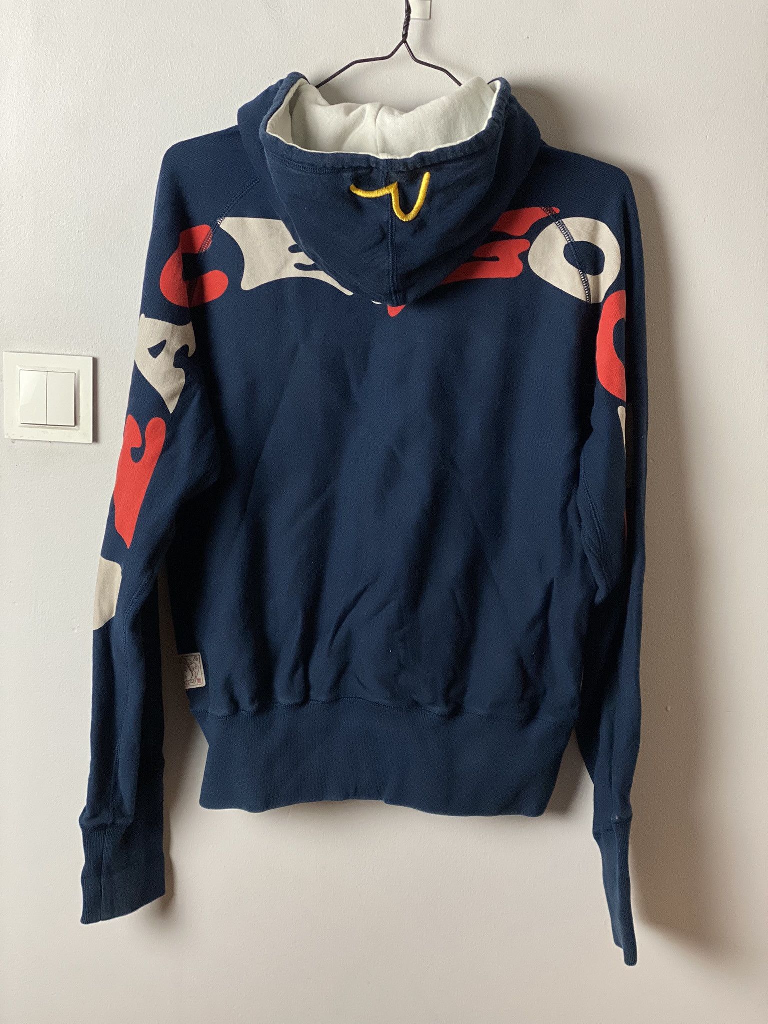 Evisu × Streetwear Evisu Peace Goods zip-up hoodie | Grailed