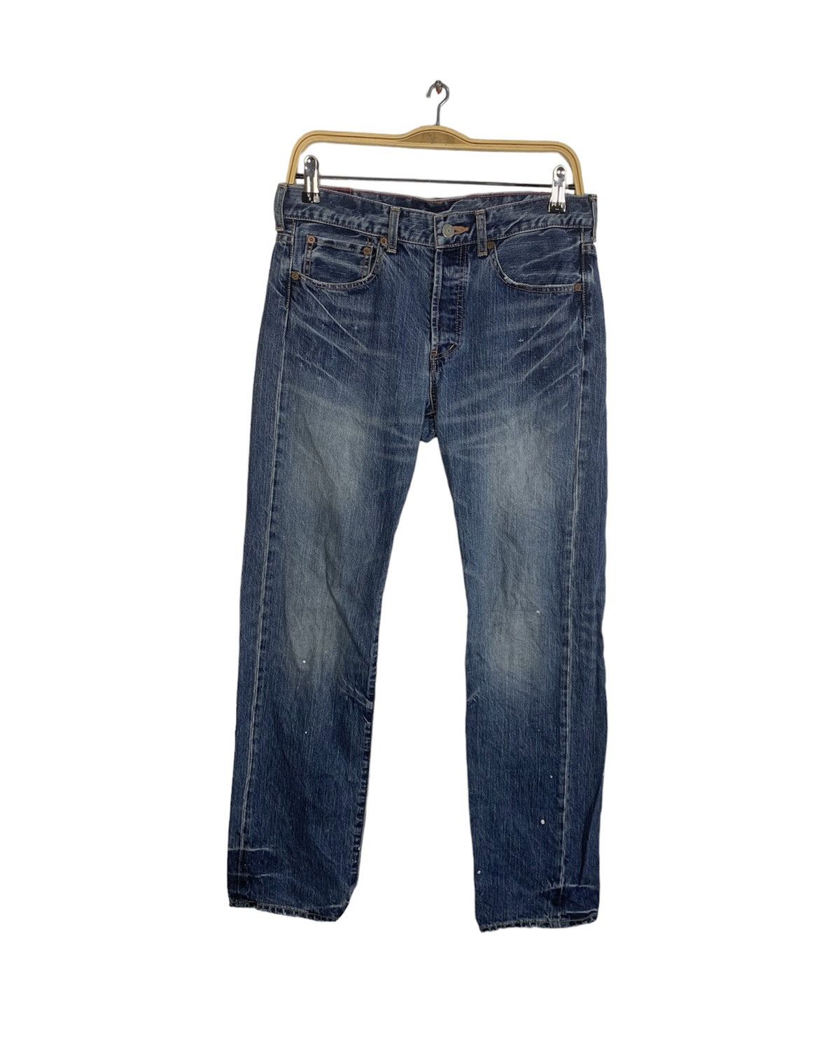 Japanese Brand × Vintage SOF Made In Heaven Japanese Indigo Zipper ...